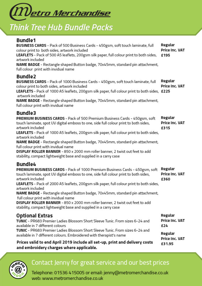 Merchandising and Branding Stationary - Think Tree Hub : Think Tree Hub